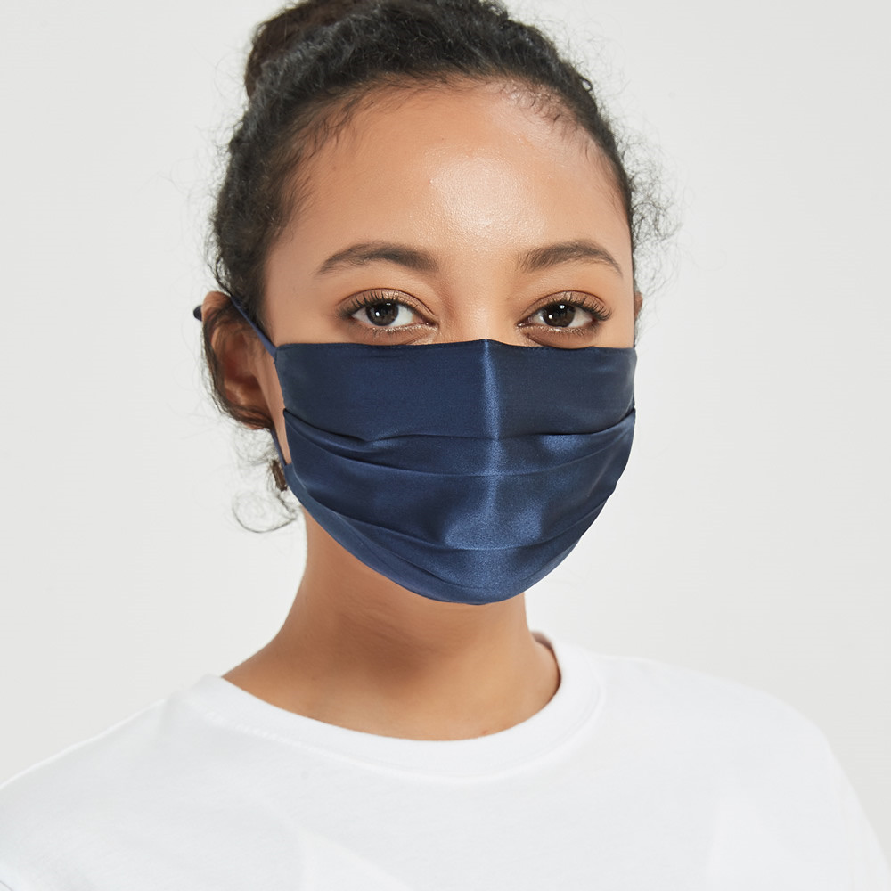 3 Pack Silk Face Mask Double Lined With Nose Wire | RachelSilk | United ...