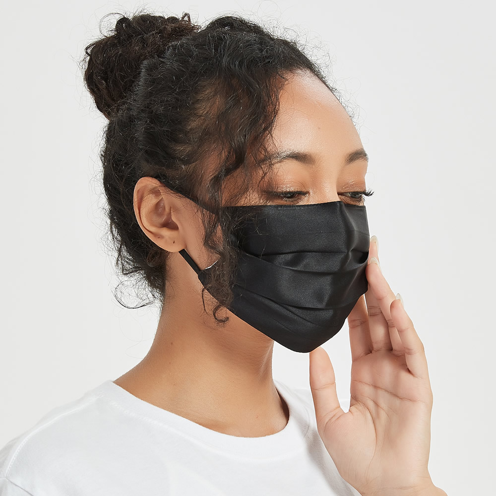 3 Pack Silk Face Mask Double Lined With Nose Wire | RachelSilk | United ...