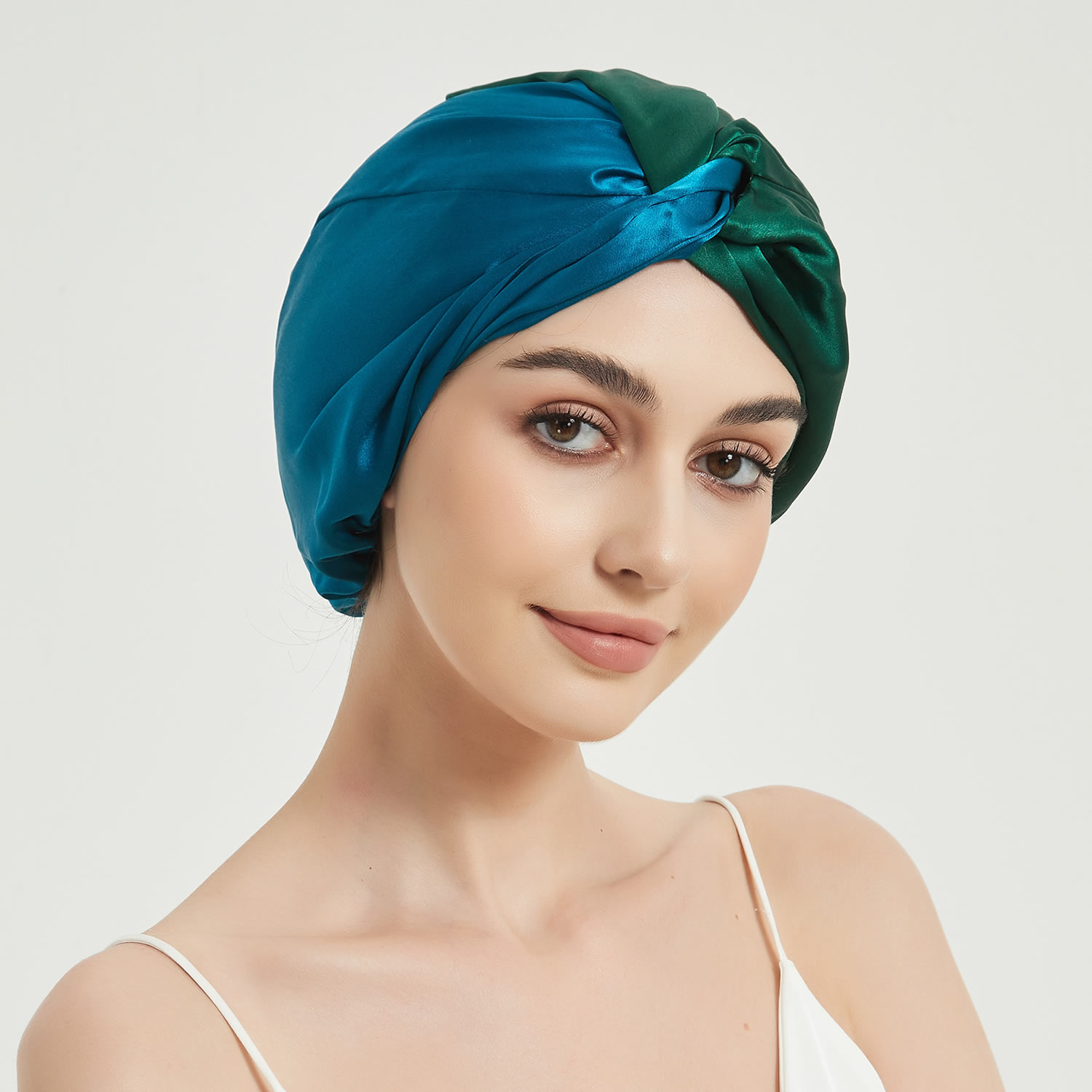 Silk Twisted Bonnet | 19 Momme | Double Layer | RachelSilk | United States