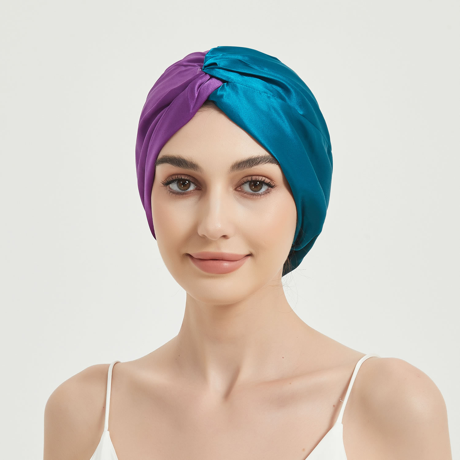 Silk Twisted Bonnet | 19 Momme | Double Layer | RachelSilk | United States