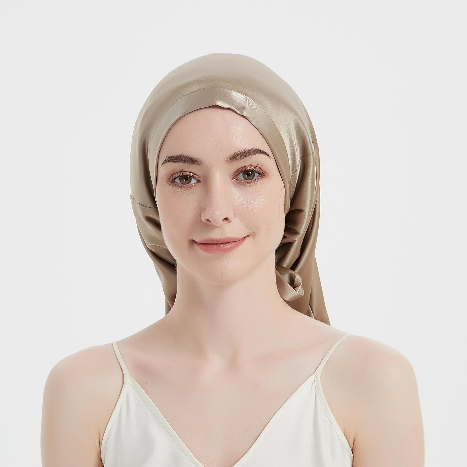 Long Silk Bonnet with Ribbon | 19 Momme | RachelSilk | United States