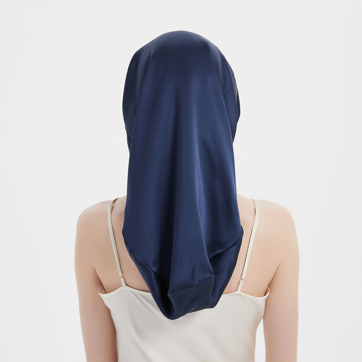 Long Silk Bonnet with Ribbon | 19 Momme | RachelSilk | United States