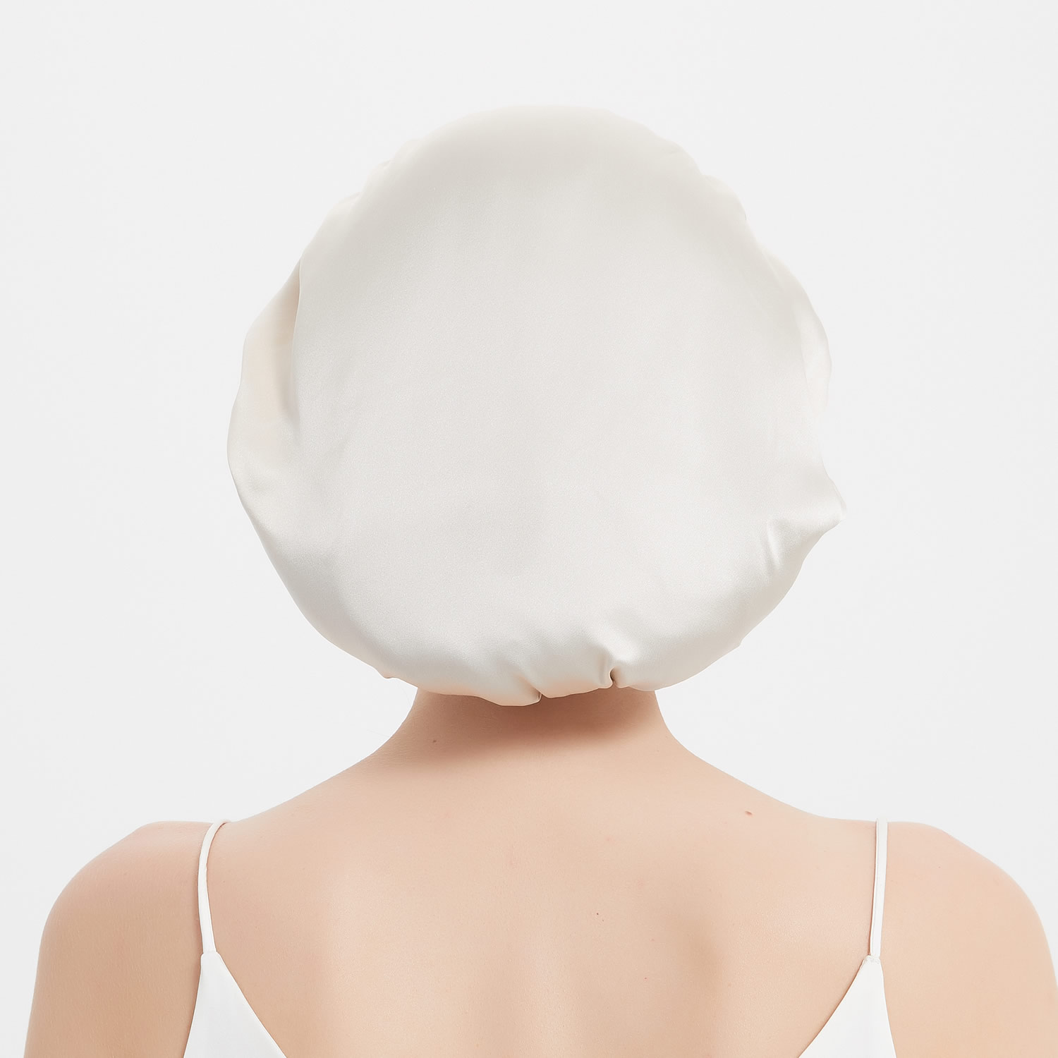 Silk Sleep Cap with Elastic Ribbon | 22 Momme | RachelSilk | United States