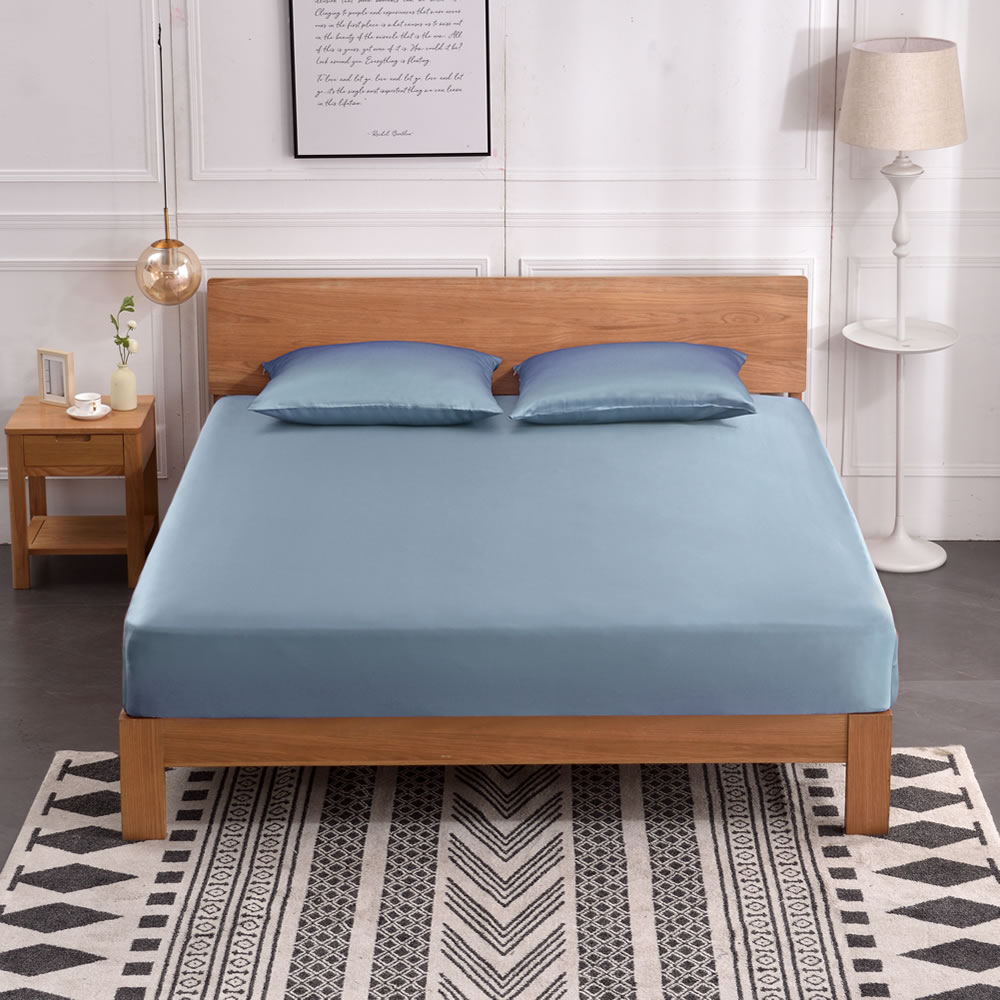 30 Momme Seamless Silk Fitted Sheets | RachelSilk | United States