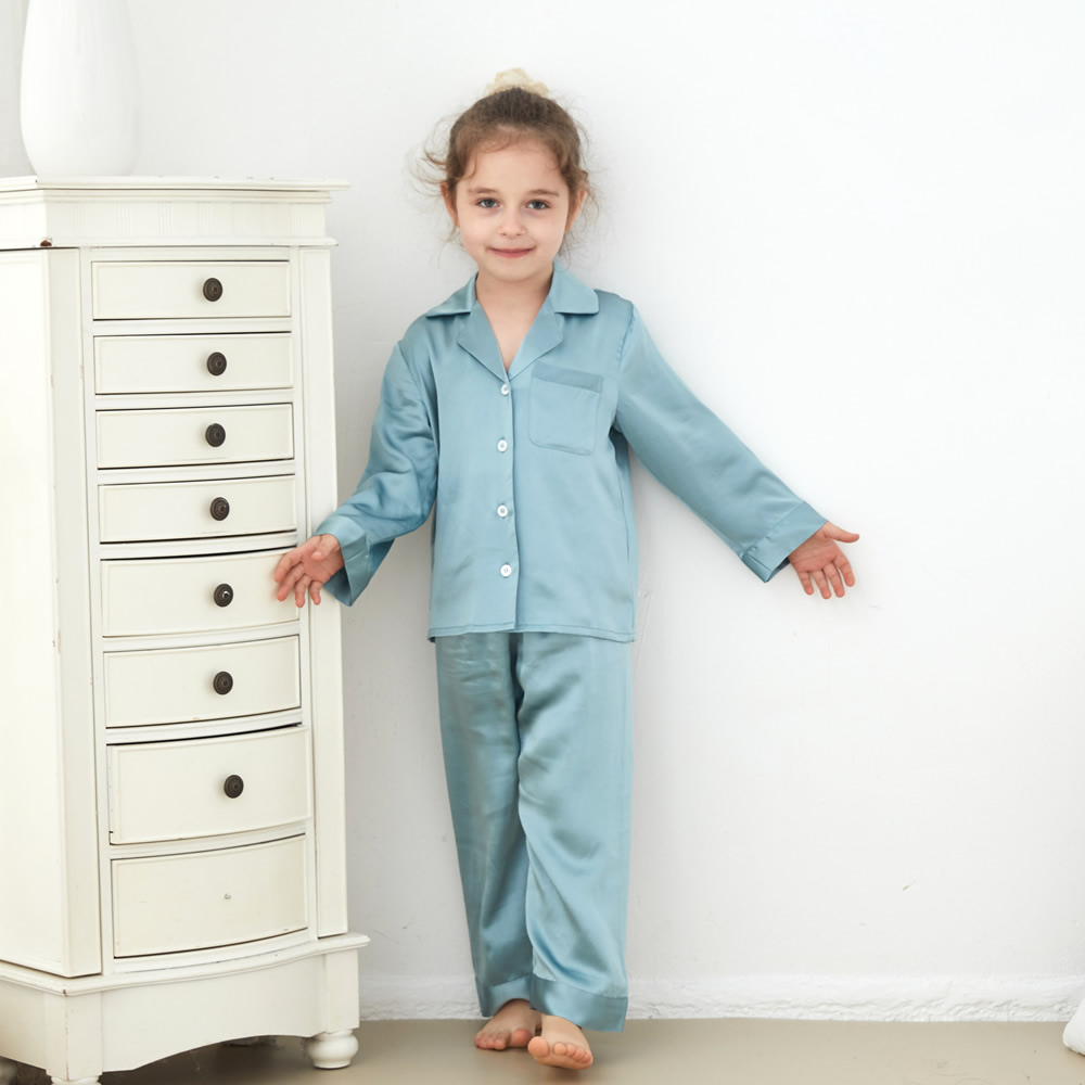 Simple Silk Pajamas For Kids | RachelSilk | United States