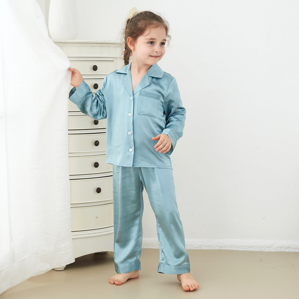 Simple Silk Pajamas For Kids | RachelSilk | United States