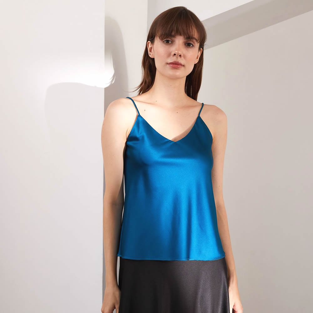 Cute Silk Cami Top Multi Colors | RachelSilk | United States